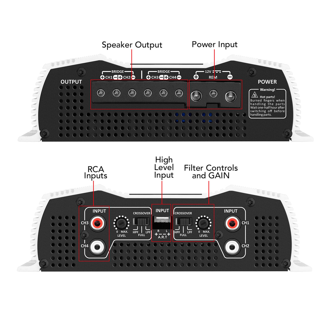 Taramps DS 800x4 Car Audio Amplifier