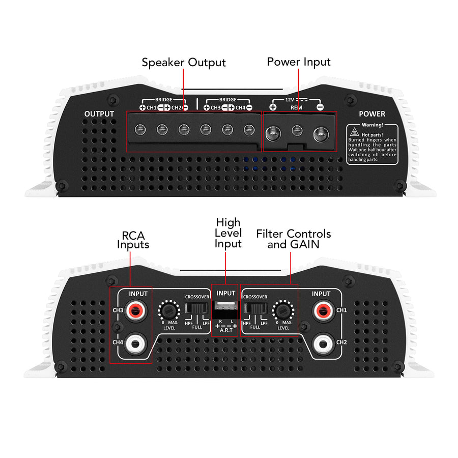 Taramps DS 800x4 Car Audio Amplifier