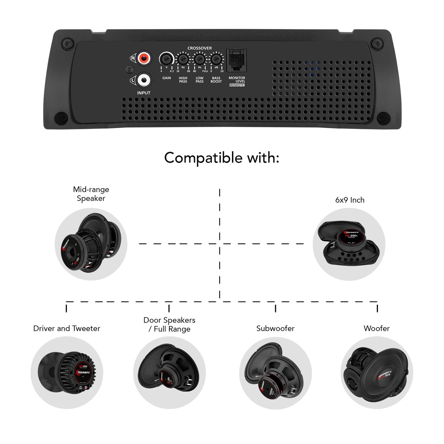 Taramps HD 2000 Car Audio Amplifier