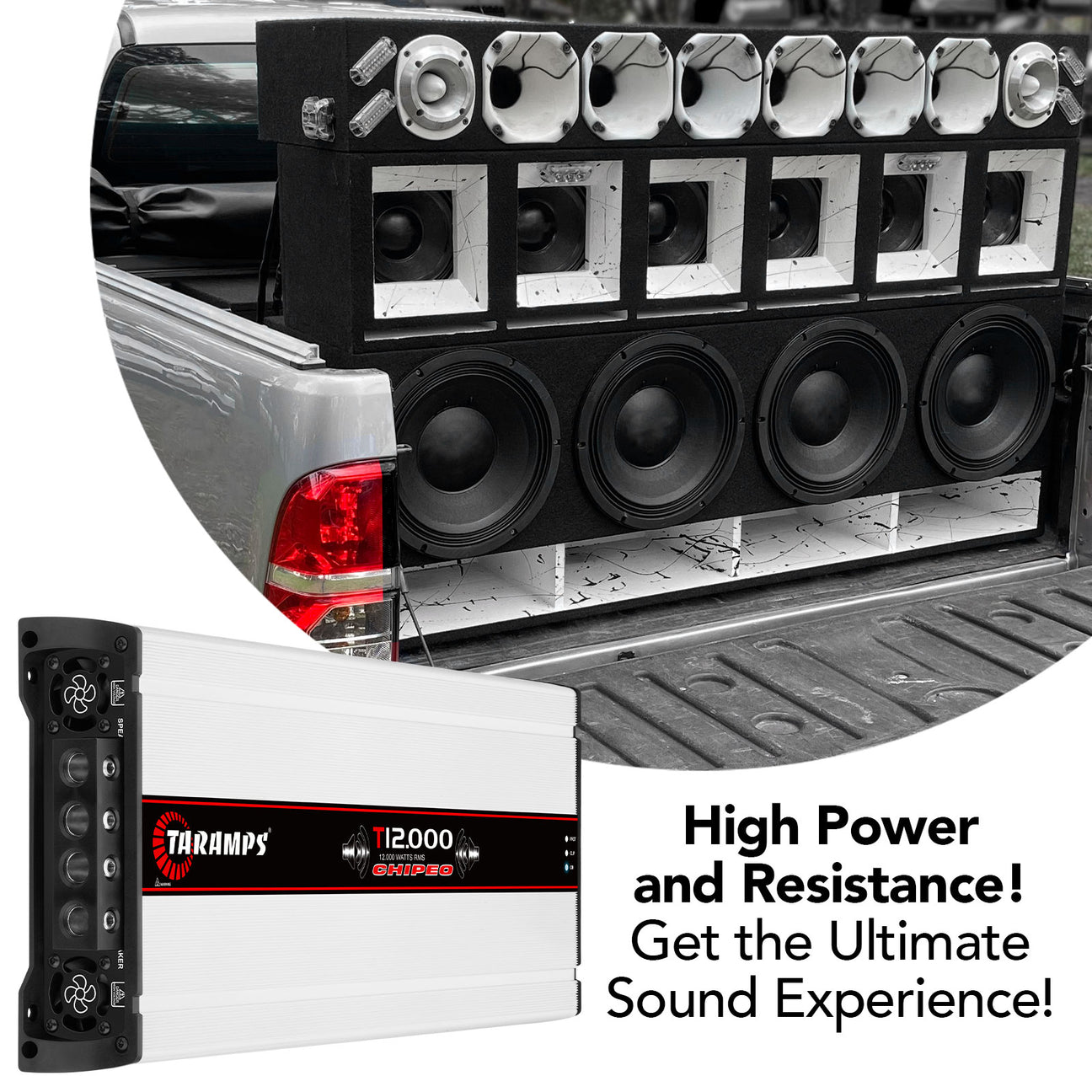 Taramps T 12.000 CHIPEO Car Audio Amplifier